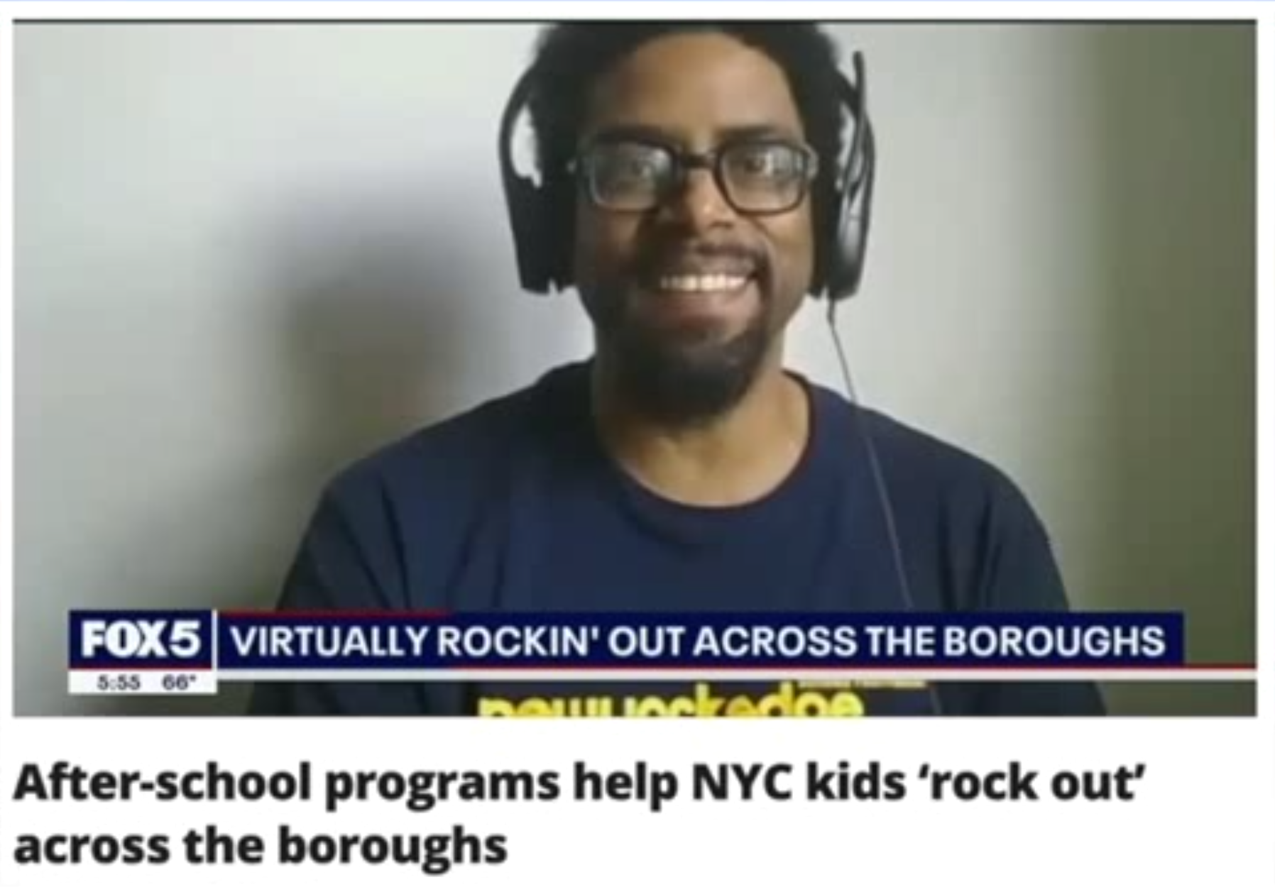 Distance Learning Materials - FOX 5 News - TeachRock