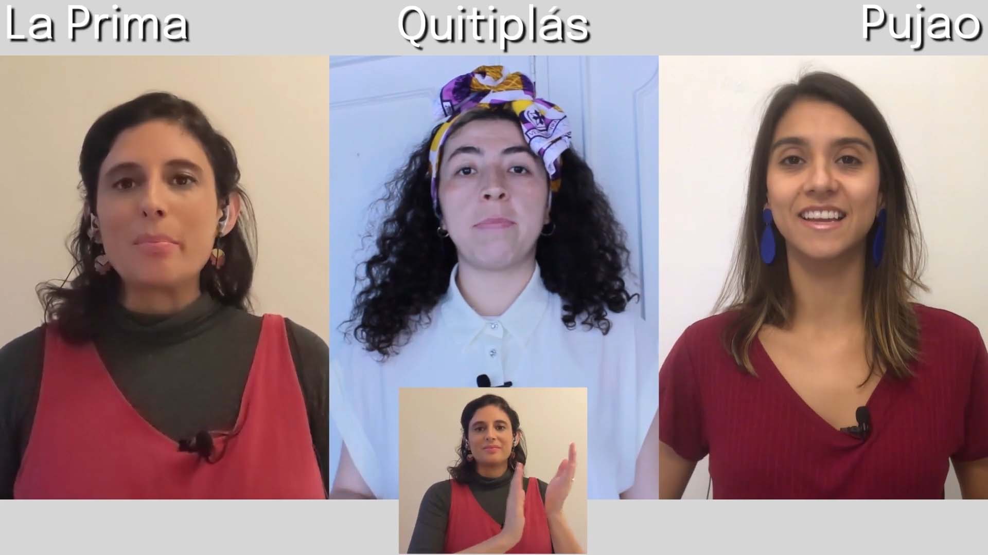 Vocalizing Quitiplás Polyrhythm Excerpt: All the Vocalizations Together ...